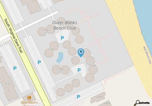 Map Outer Banks Vacation Rentals